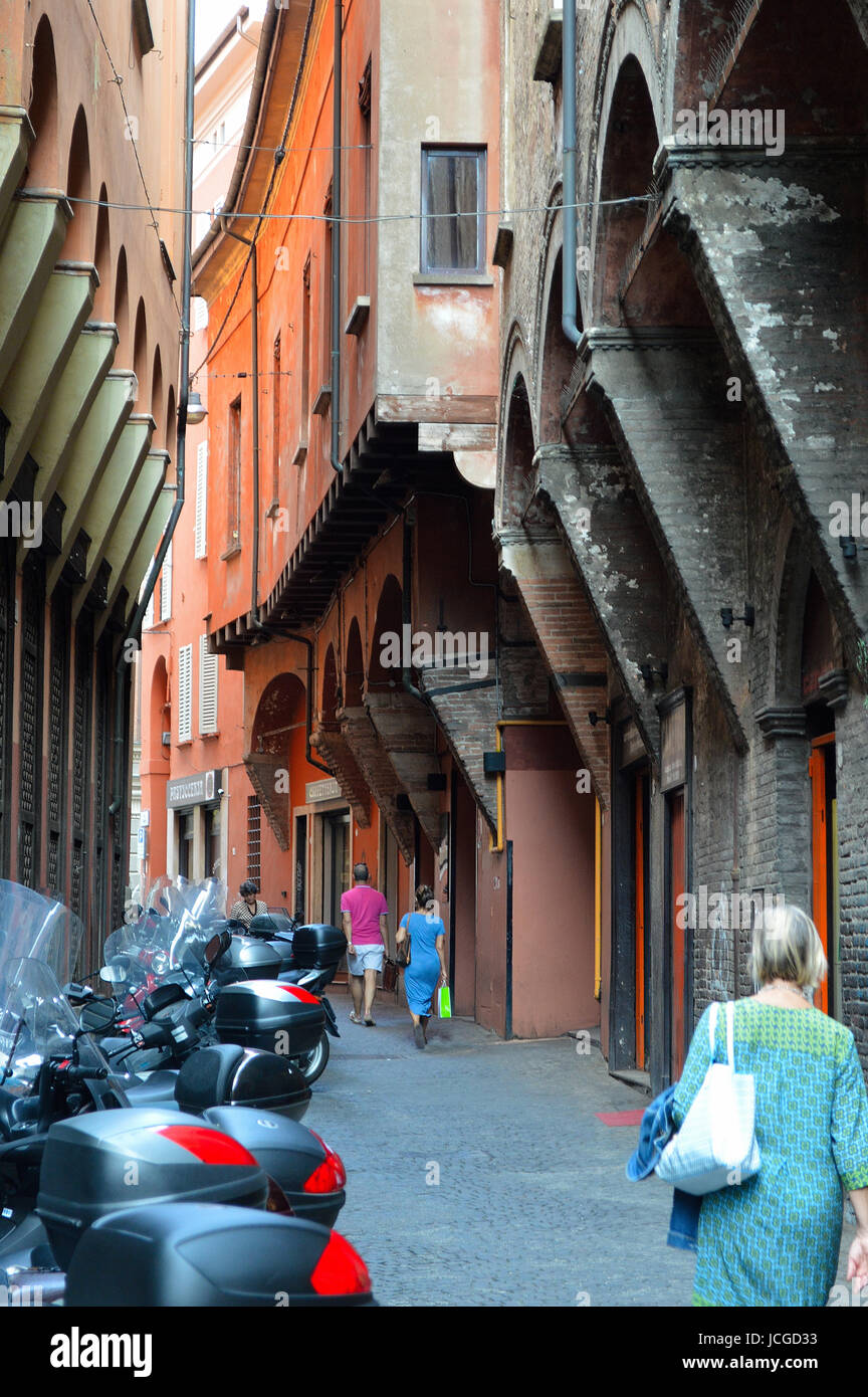 Streets of Bologna Stock Photo - Alamy
