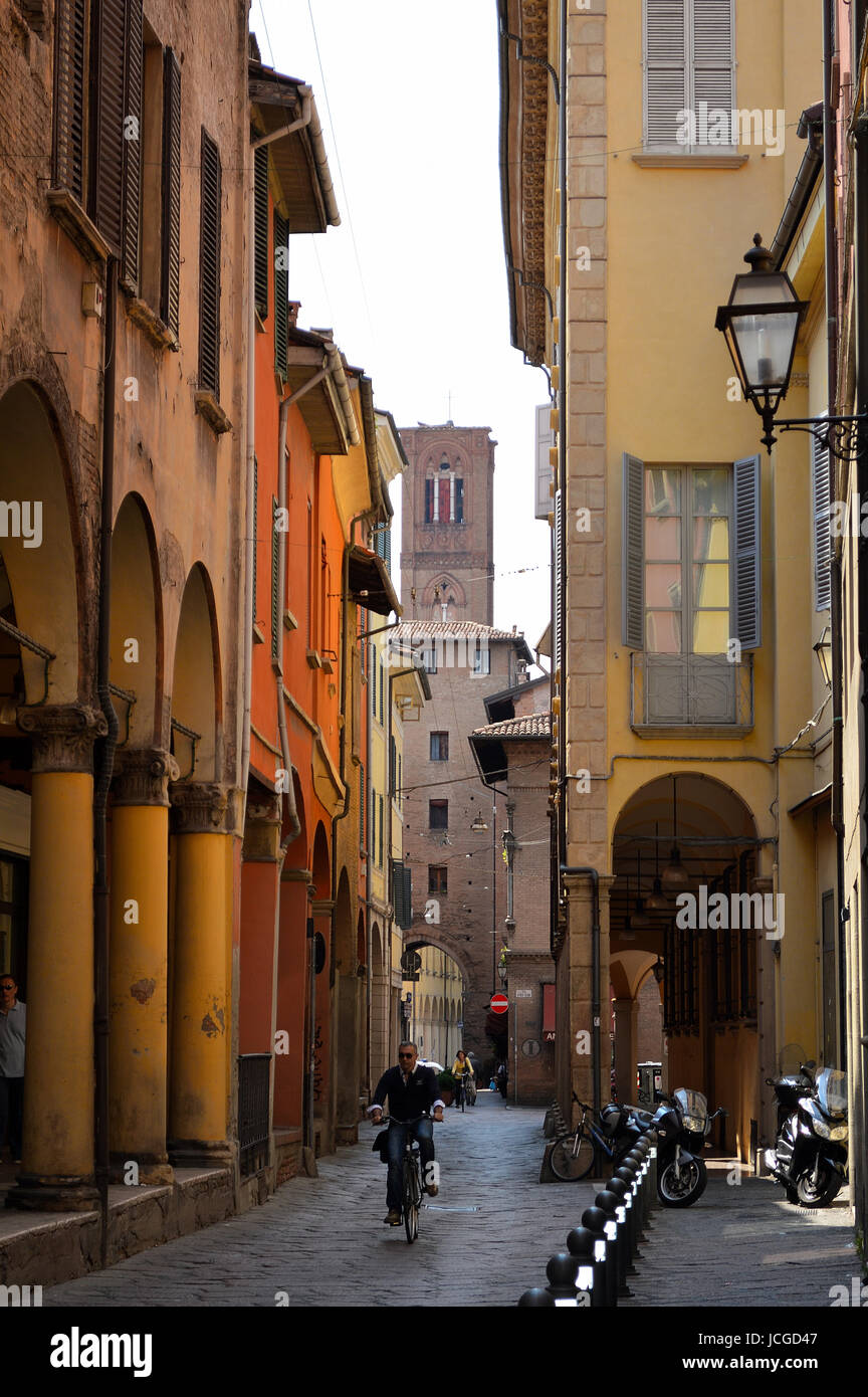 Streets of Bologna Stock Photo - Alamy