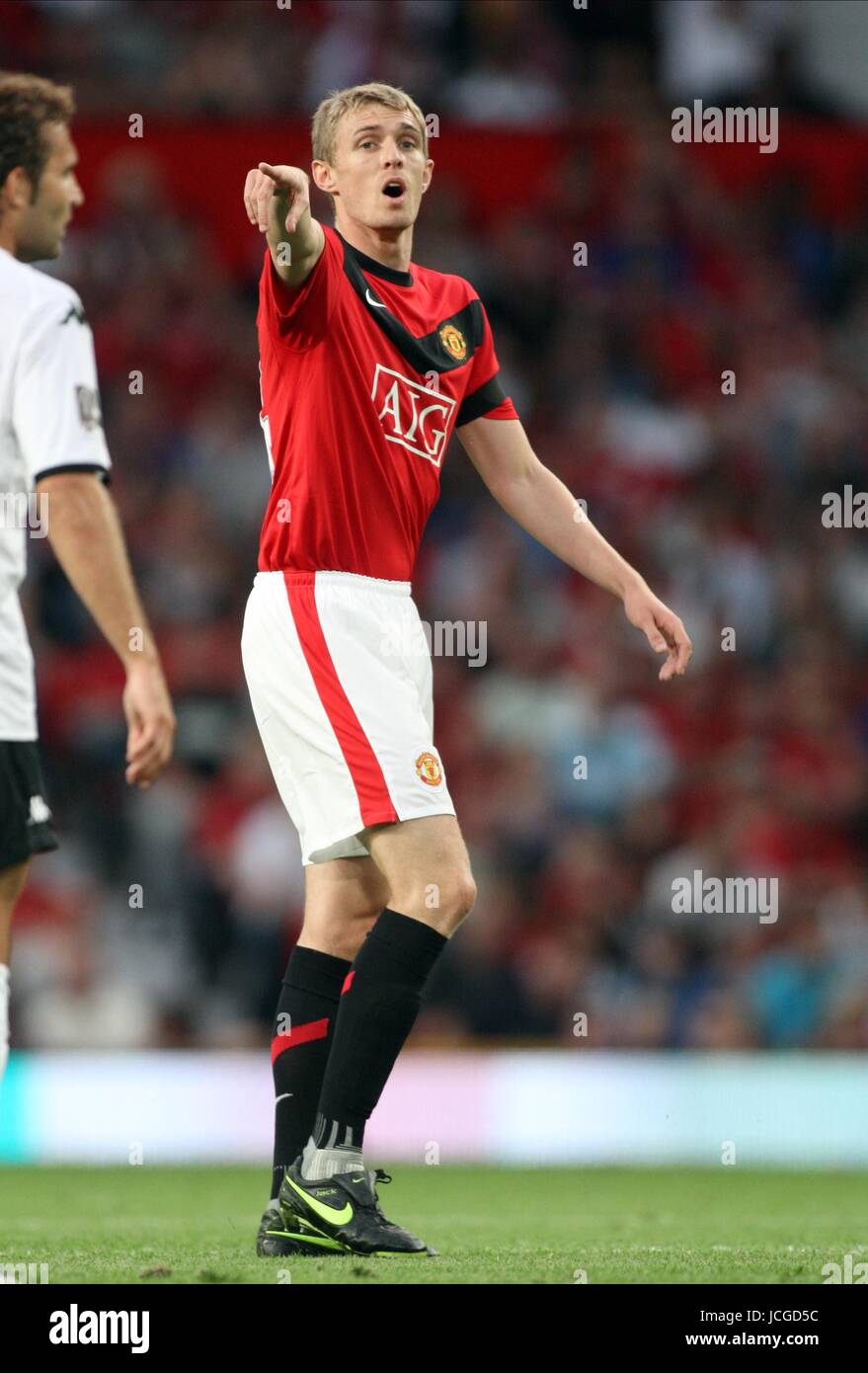 DARREN FLETCHER MANCHESTER UNITED FC MANCHESTER UNITED V VALENCIA CF ...