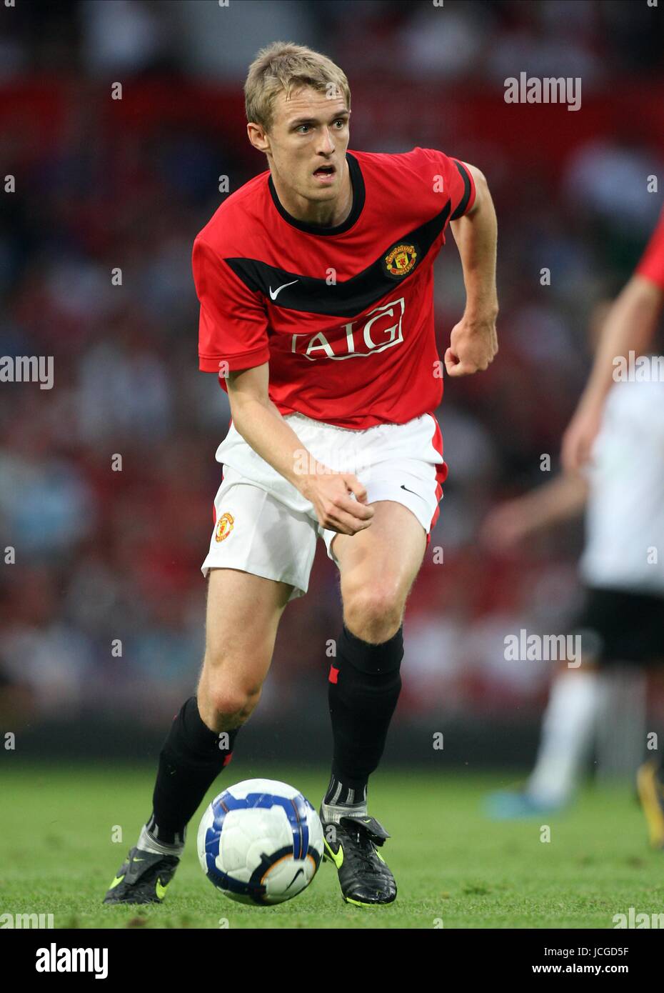 DARREN FLETCHER MANCHESTER UNITED FC MANCHESTER UNITED V VALENCIA CF ...