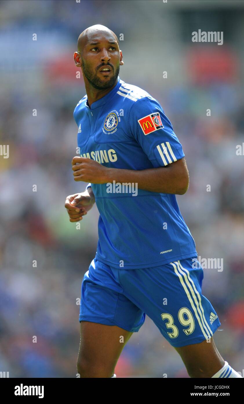 NICOLAS ANELKA CHELSEA FC CHELSEA V MANCHESER UNITED WEMBLEY STADIUM ...
