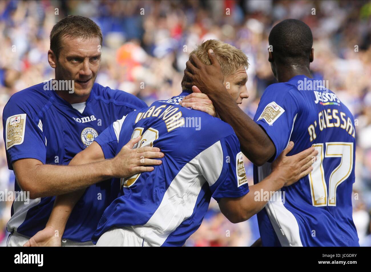 STEVE HOWARD, MARTYN WAGHORN & DANY N'GUESSAN LEICESTER CITY FC ...