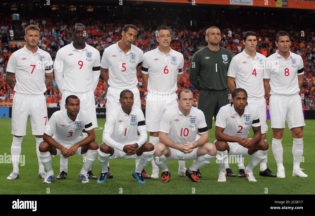 ENGLAND TEAM HOLLAND V ENGLAND HOLLAND V ENGLAND, INTERNATIONAL ...