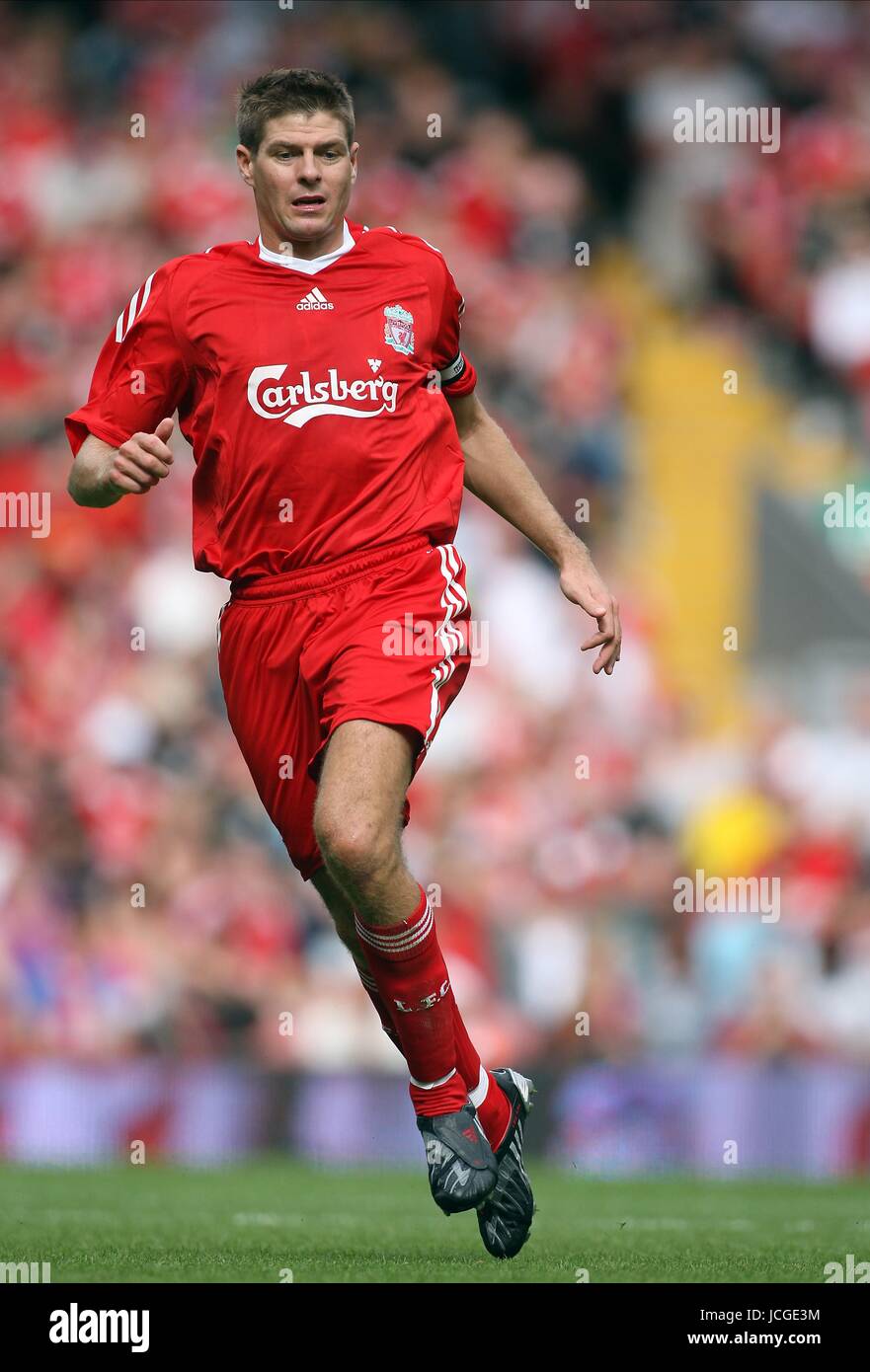 STEVEN GERRARD LIVERPOOL FC LIVERPOOL V ATHLETICO MADRID ANFIELD ...