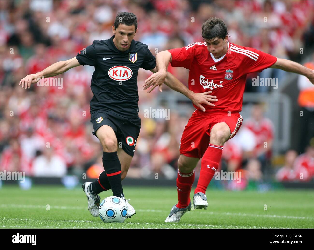 MAXI RODRIGUEZ & EMILIANO INSUA LIVERPOOL V ATHLETICO MADRID LIVERPOOL ...