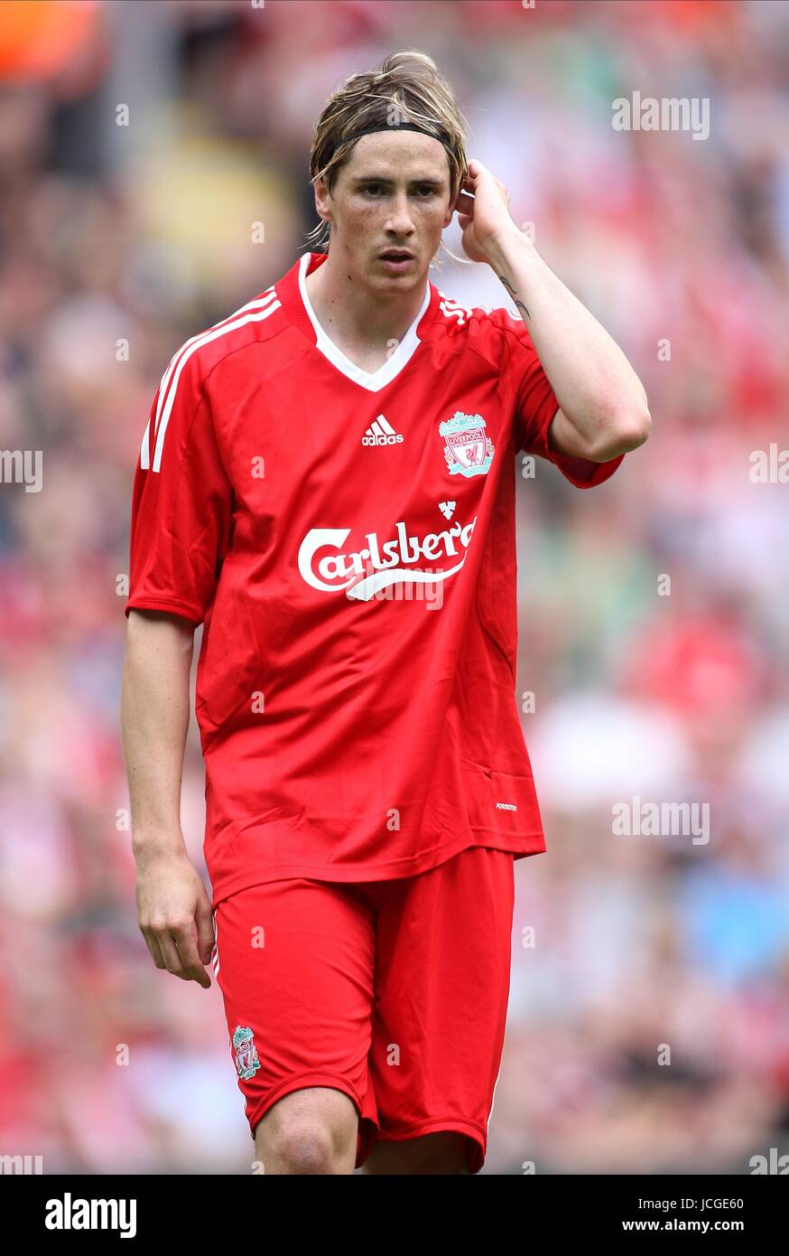 FERNANDO TORRES LIVERPOOL FC LIVERPOOL V ATHLETICO MADRID ANFIELD ...