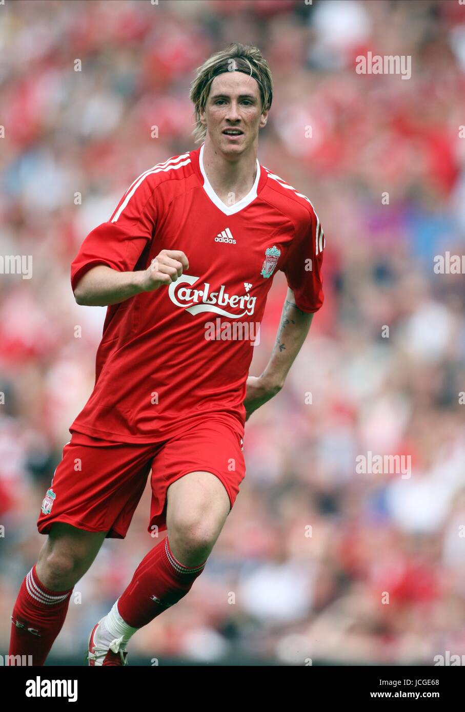 FERNANDO TORRES LIVERPOOL FC LIVERPOOL V ATHLETICO MADRID ANFIELD ...