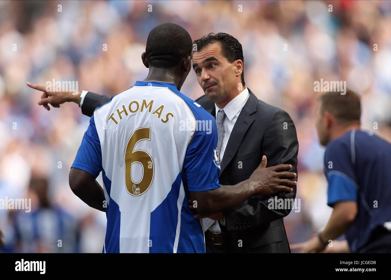 HENDRY THOMAS & ROBERTO MARTINEZ ASTON VILLA V WIGAN ATHLETIC ASTON VILLA V WIGAN ATHLETIC VILLA ...