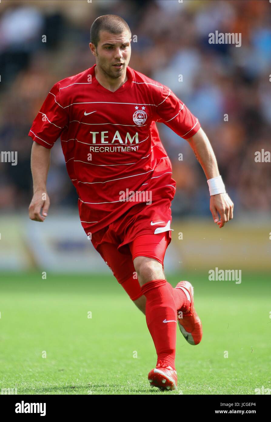 RICHARD FOSTER ABERDEEN FC HULL CITY V ABERDEEN KC STADIUM, HULL ...