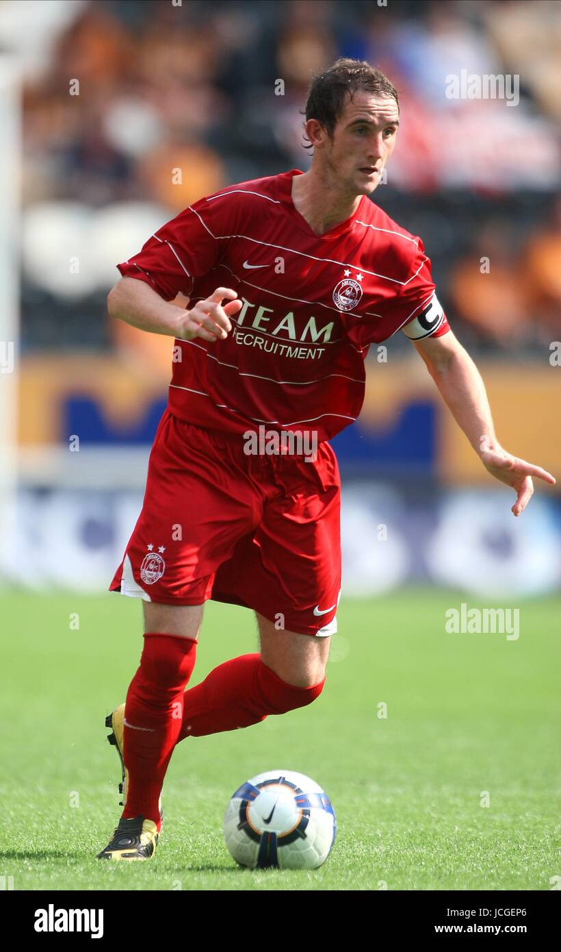 MARK KERR ABERDEEN FC HULL CITY V ABERDEEN KC STADIUM, HULL, ENGLAND 09 ...