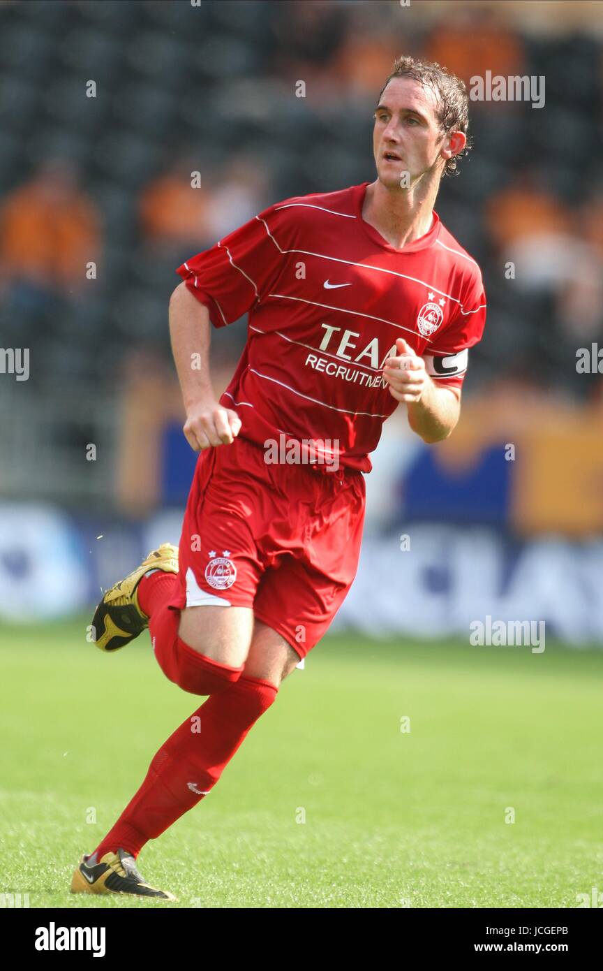 MARK KERR ABERDEEN FC HULL CITY V ABERDEEN KC STADIUM, HULL, ENGLAND 09 ...