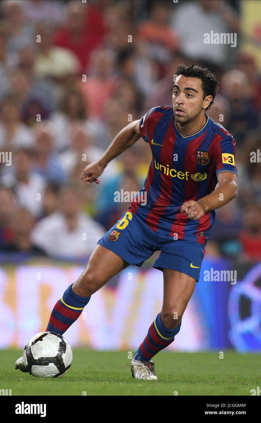 XAVI HERNANDEZ BARCELONA CF BARCELONA V SPORTING GIJON NOU CAMP ...