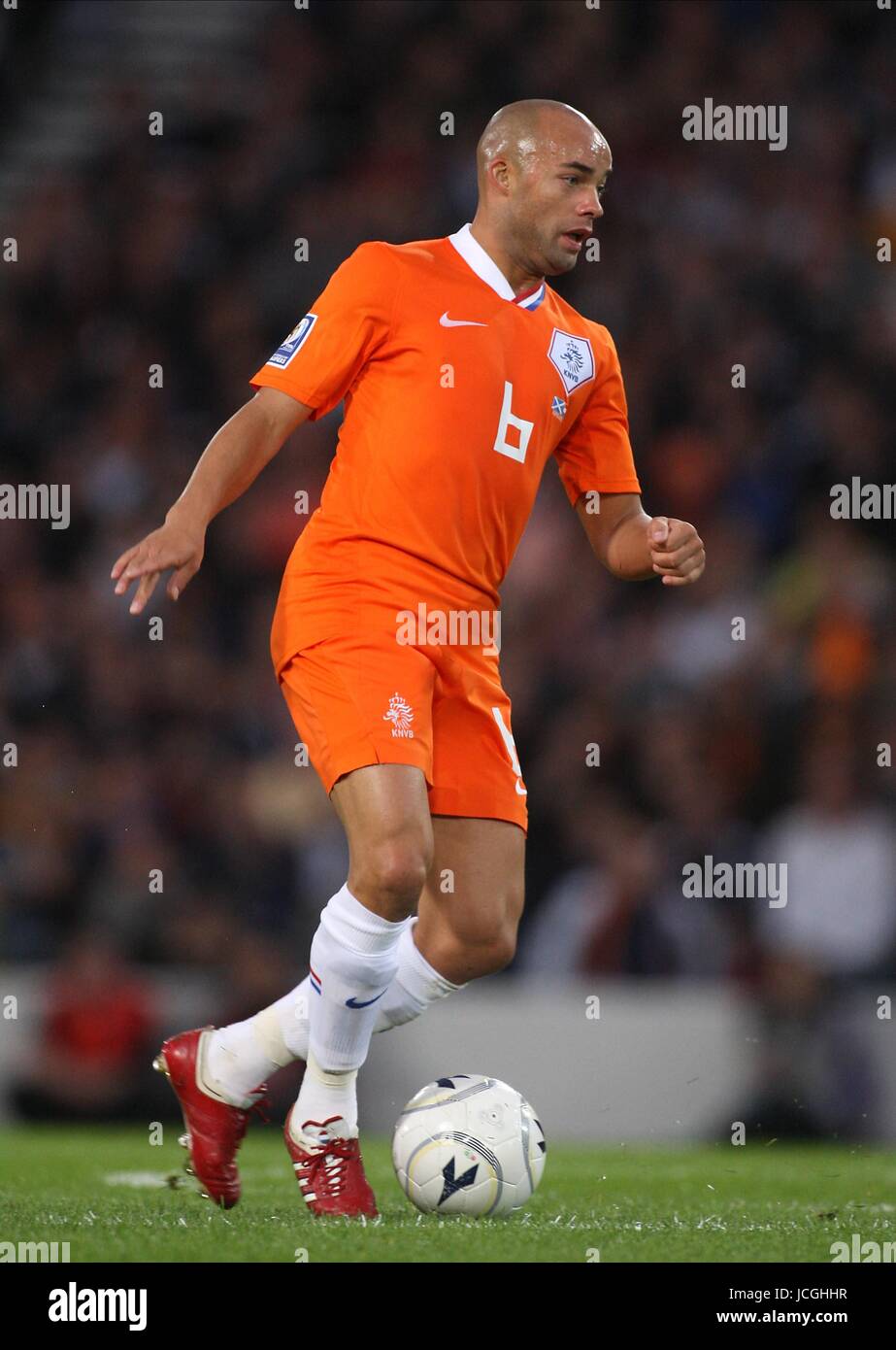 DEMY DE ZEEUW HOLLAND & AZ ALKMAAR SCOTLAND V HOLLAND HAMPDEN , GLASGOW ...