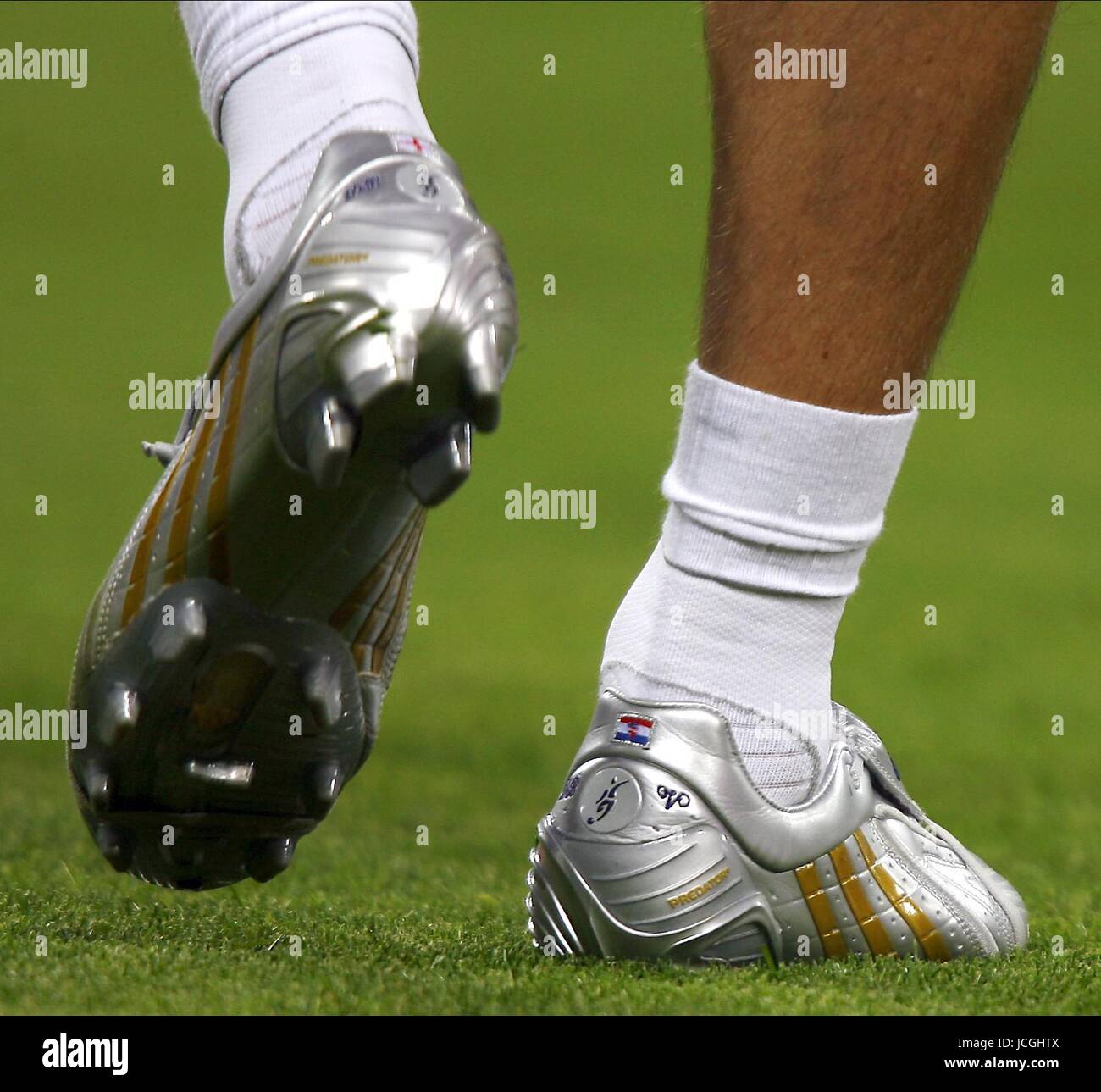 DAVID BECKHAMS BOOTS ENGLAND & LA GALAXY ENGLAND V CROATIA WEMBLEY ...