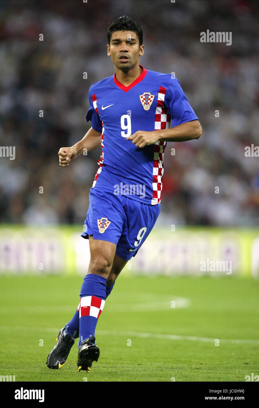EDUARDO DA SILVA CROATIA & ARSENAL FC ENGLAND V CROATIA WEMBLEY STADIUM ...