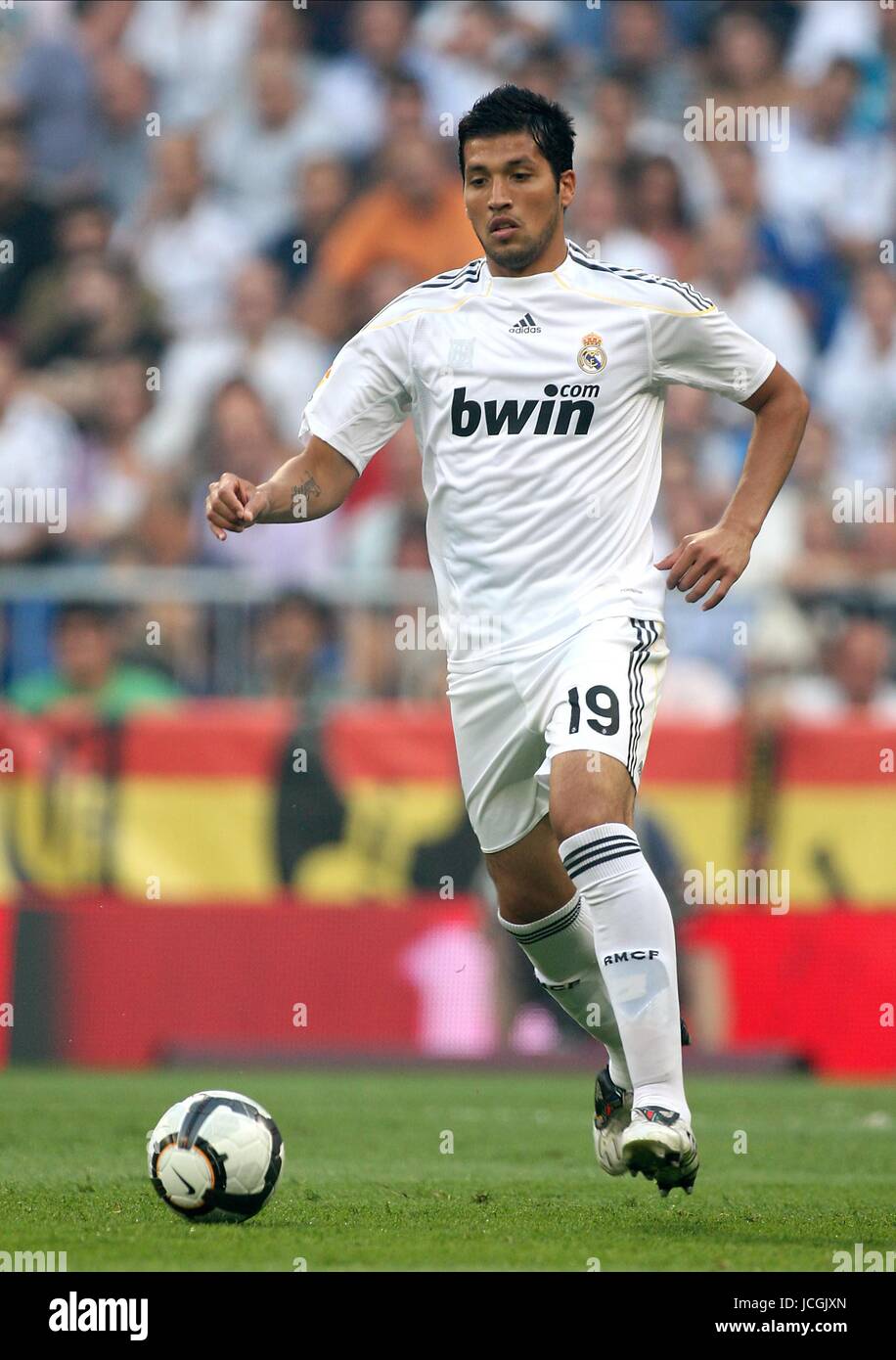 EZEQUIEL MARCELO GARAY REAL MADRID CF REAL MADRID, LA LIGA SANTIAGO ...