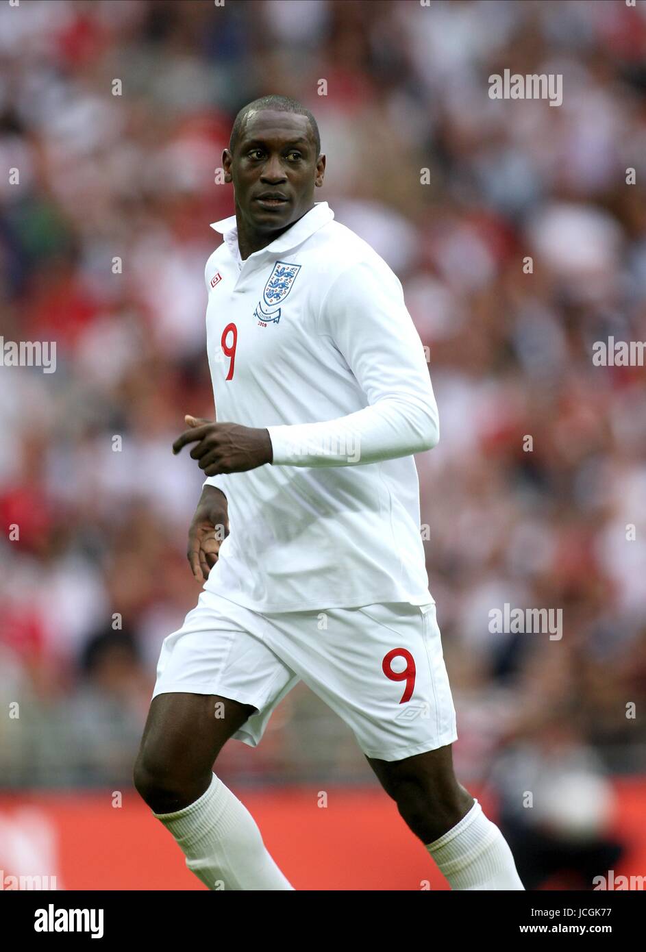 EMILE HESKEY ENGLAND & ASTON VILLA FC ENGLAND V SLOVENIA WEMBLEY ...
