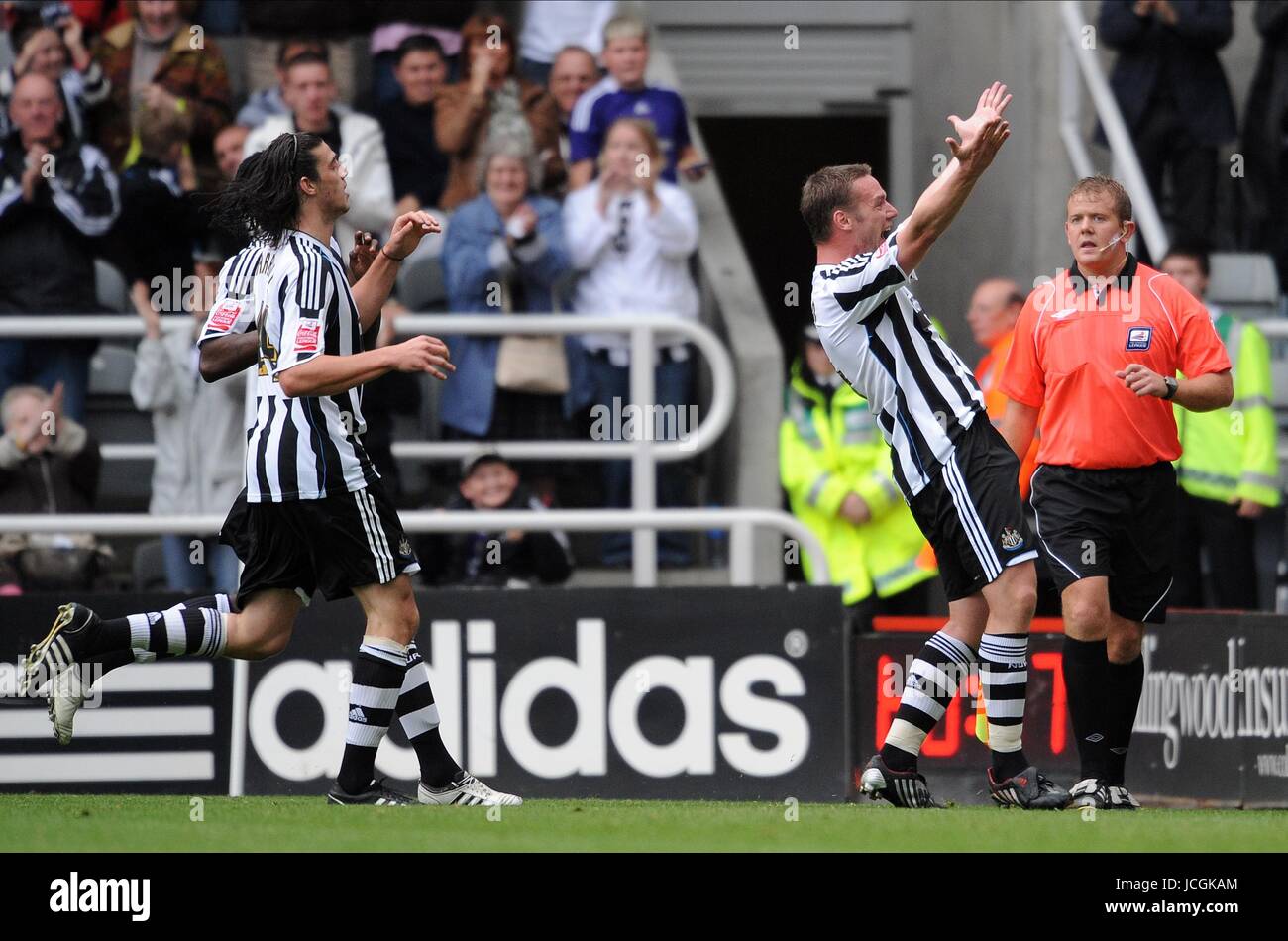 KEVIN NOLAN CELEBRATES GOAL NEWCASTLE V PLYMOUTH NEWCASTLE V PLYMOUTH ...