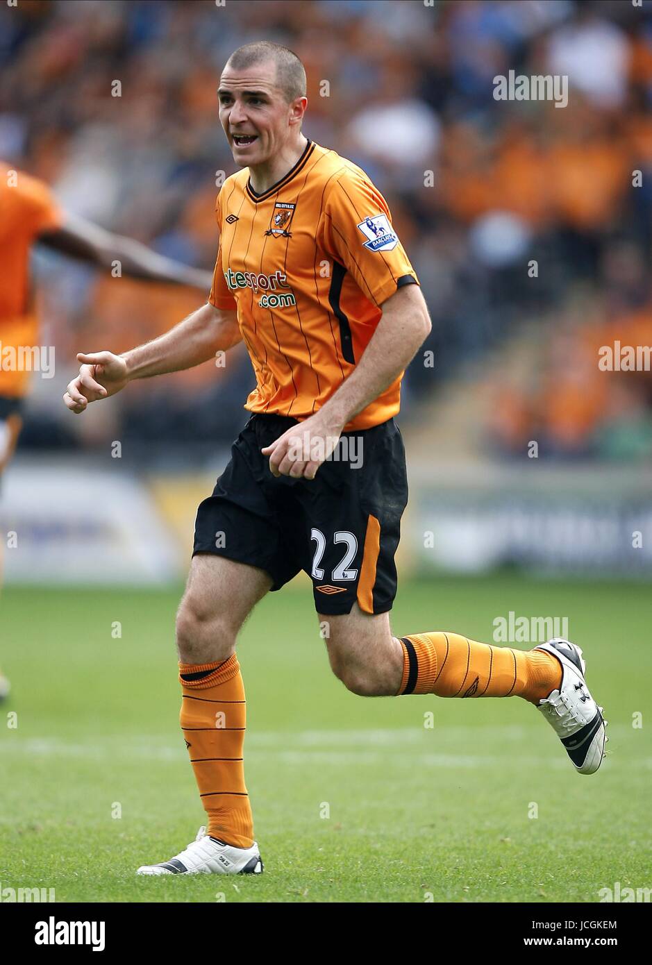 DEAN MARNEY HULL CITY FC HULL CITY V BIRMINGHAM CITY KC STADIUM, HULL ...