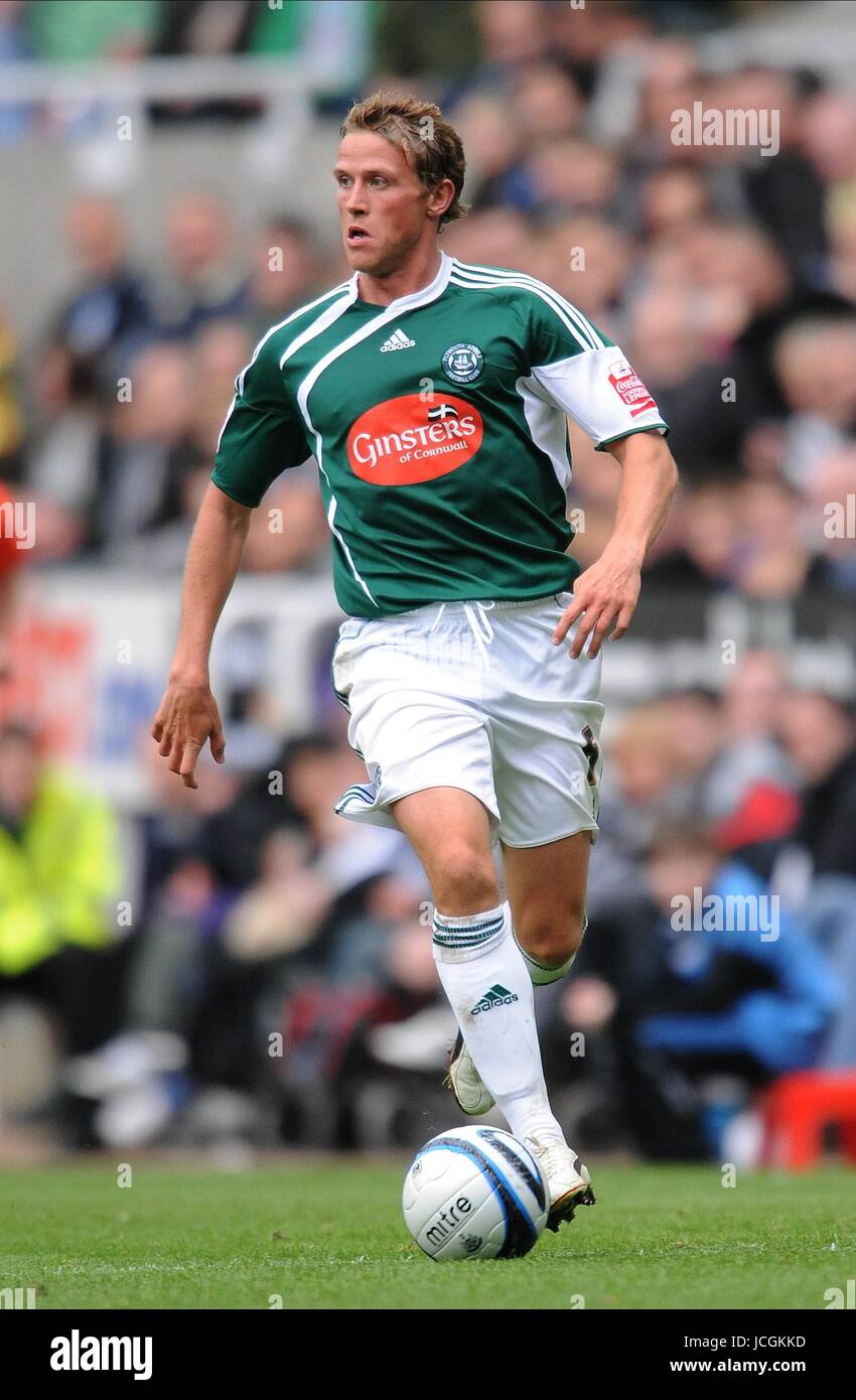 CHRIS CLARK PLYMOUTH ARGYLE FC NEWCASTLE V PLYMOUTH ST JAMES PARK ...
