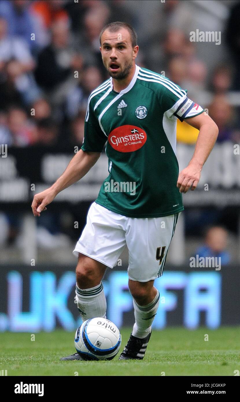 CARL FLETCHER PLYMOUTH ARGYLE FC NEWCASTLE V PLYMOUTH ST JAMES PARK ...