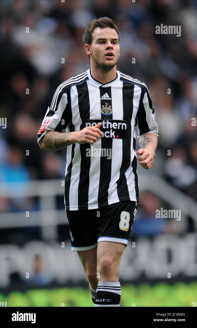 DANNY GUTHRIE NEWCASTLE UNITED FC NEWCASTLE V PLYMOUTH ST JAMES PARK ...