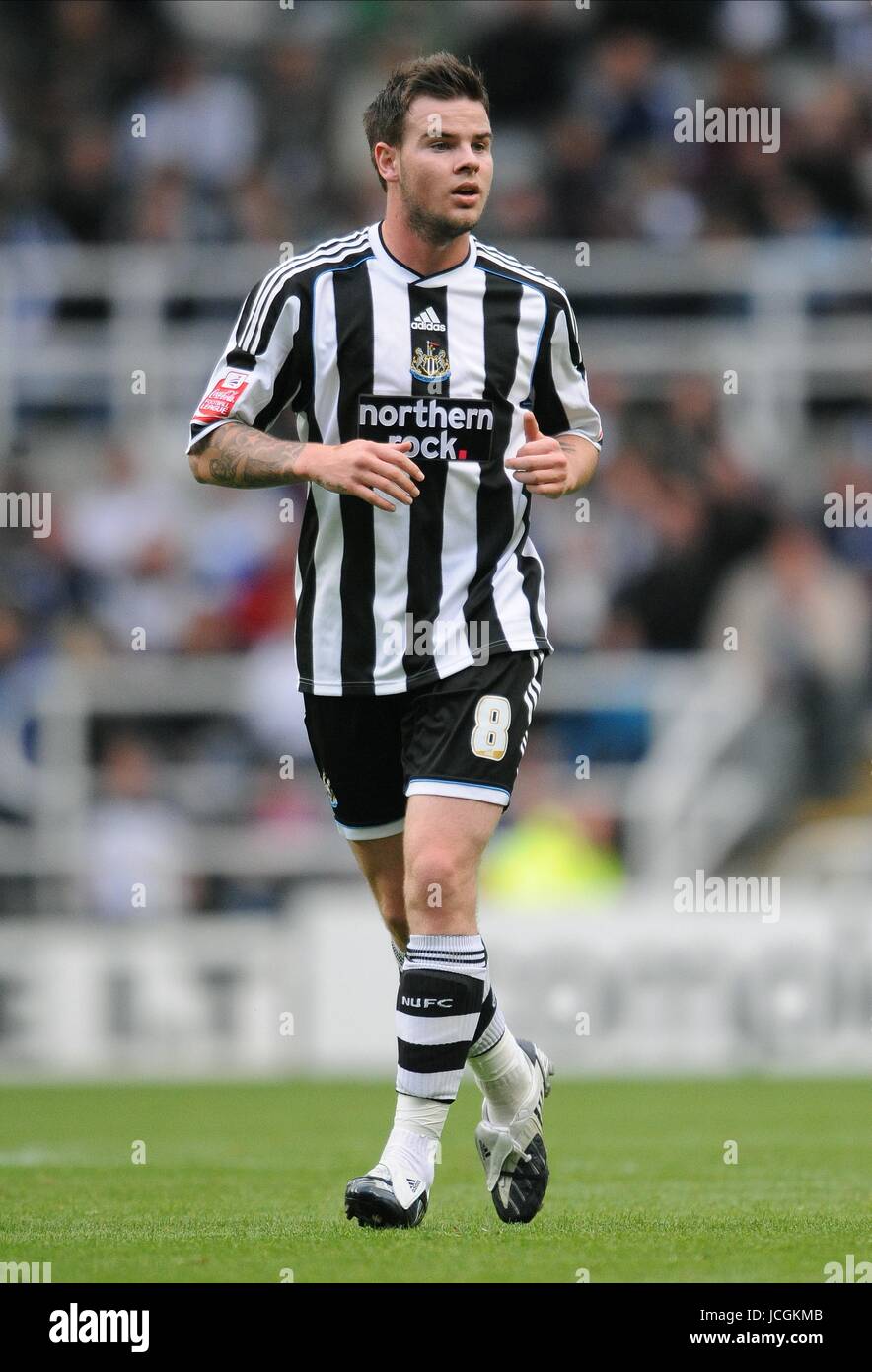 DANNY GUTHRIE NEWCASTLE UNITED FC NEWCASTLE V PLYMOUTH ST JAMES PARK ...
