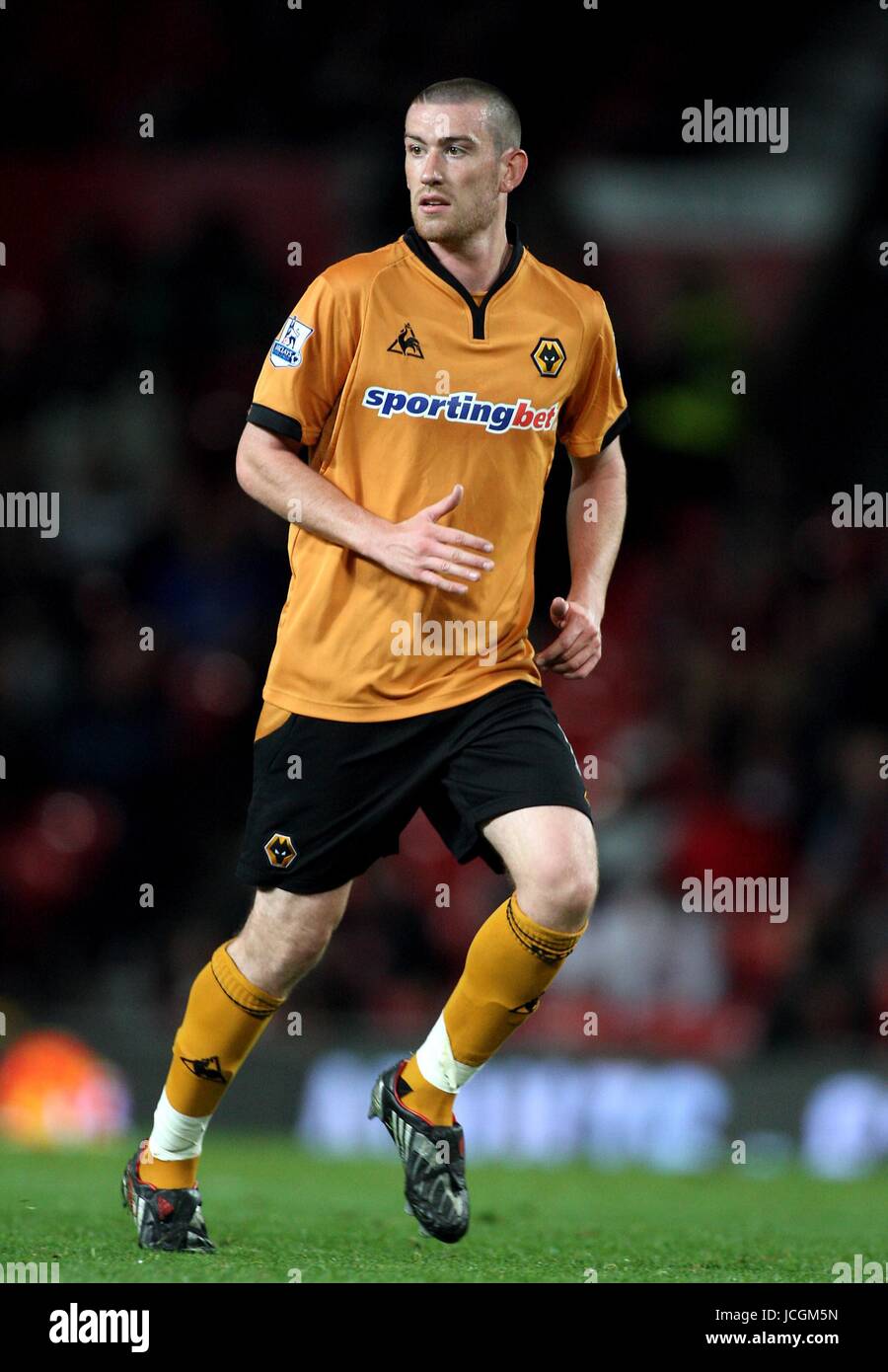 DAVID JONES WOLVERHAMPTON WANDERERS FC MANCHESTER UNITED V ...