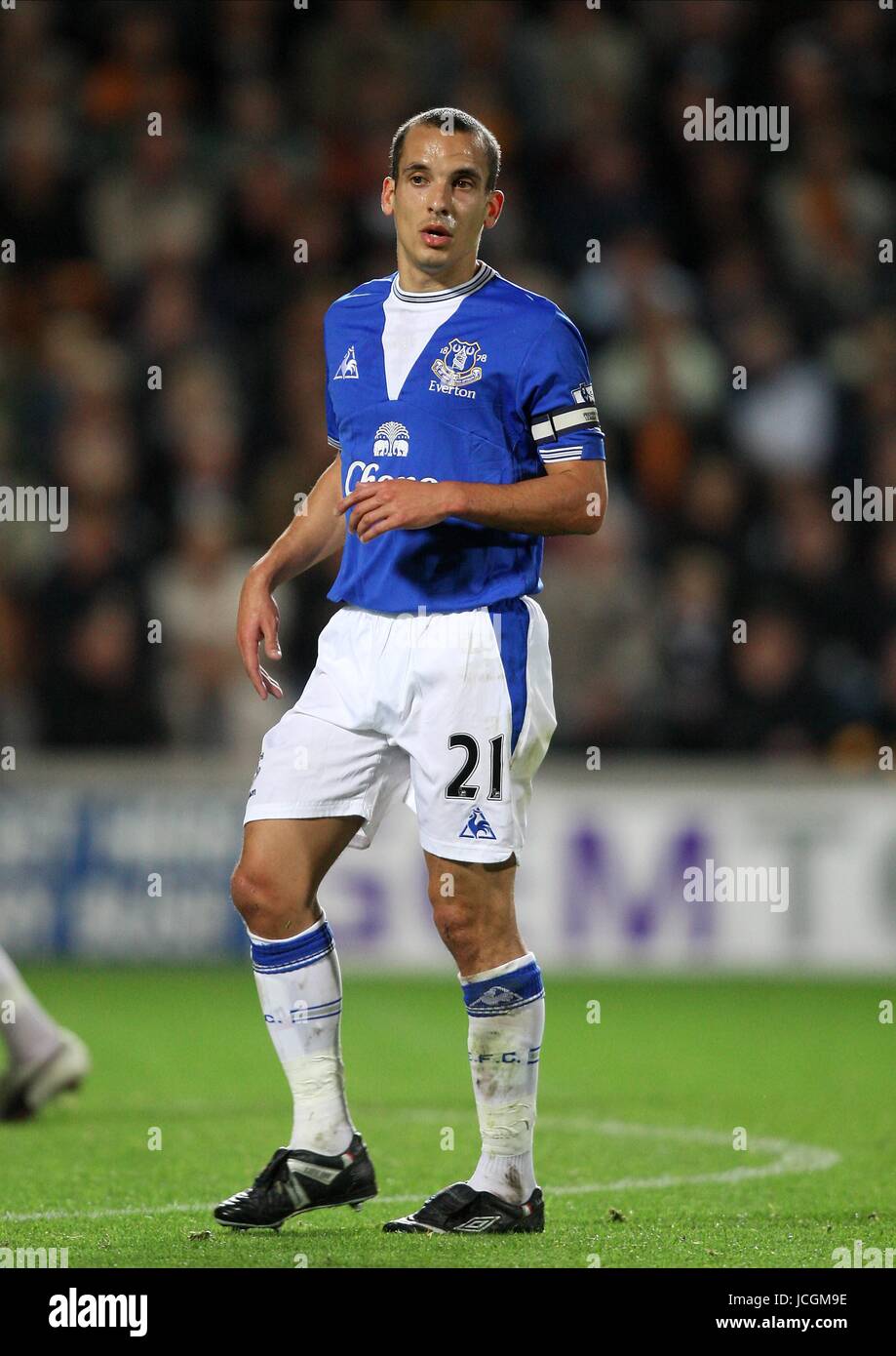 LEON OSMAN EVERTON FC HULL CITY V EVERTON KC STADIUM, HULL, ENGLAND 23 ...