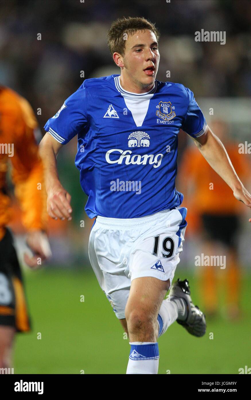 DAN GOSLING EVERTON FC HULL CITY V EVERTON KC STADIUM, HULL, ENGLAND 23 ...