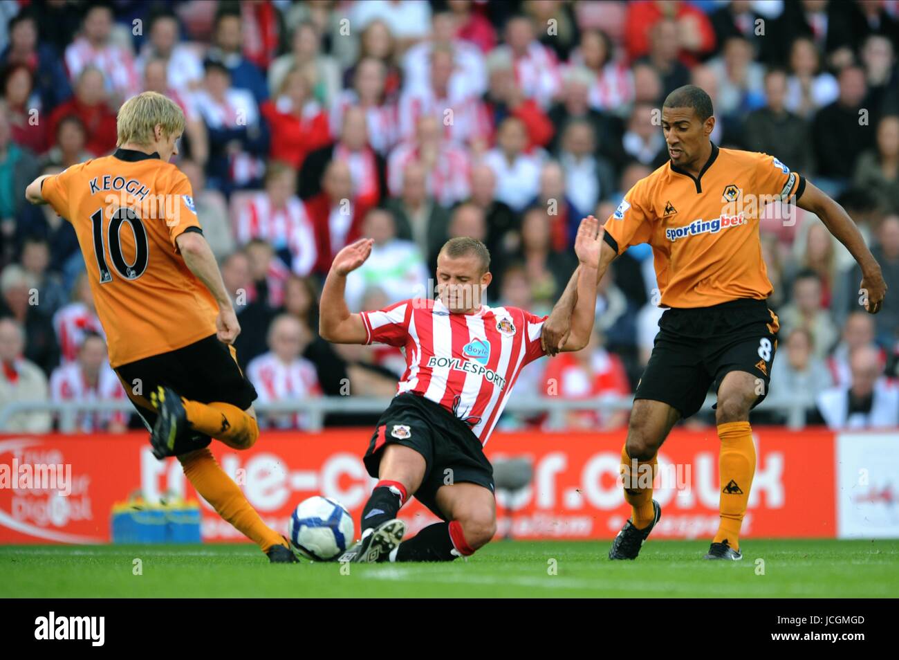 ANDY KEOGH, LEE CATTERMOLE, KARL HENRY SUNDERLAND V WOLVES SUNDERLAND V ...