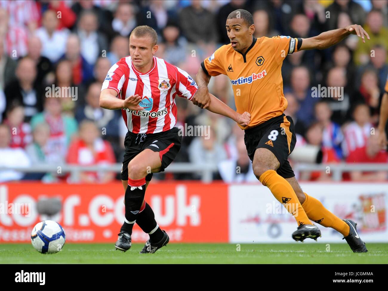 LEE CATTERMOLE & KARL HENRY SUNDERLAND V WOLVES SUNDERLAND V WOLVES ...