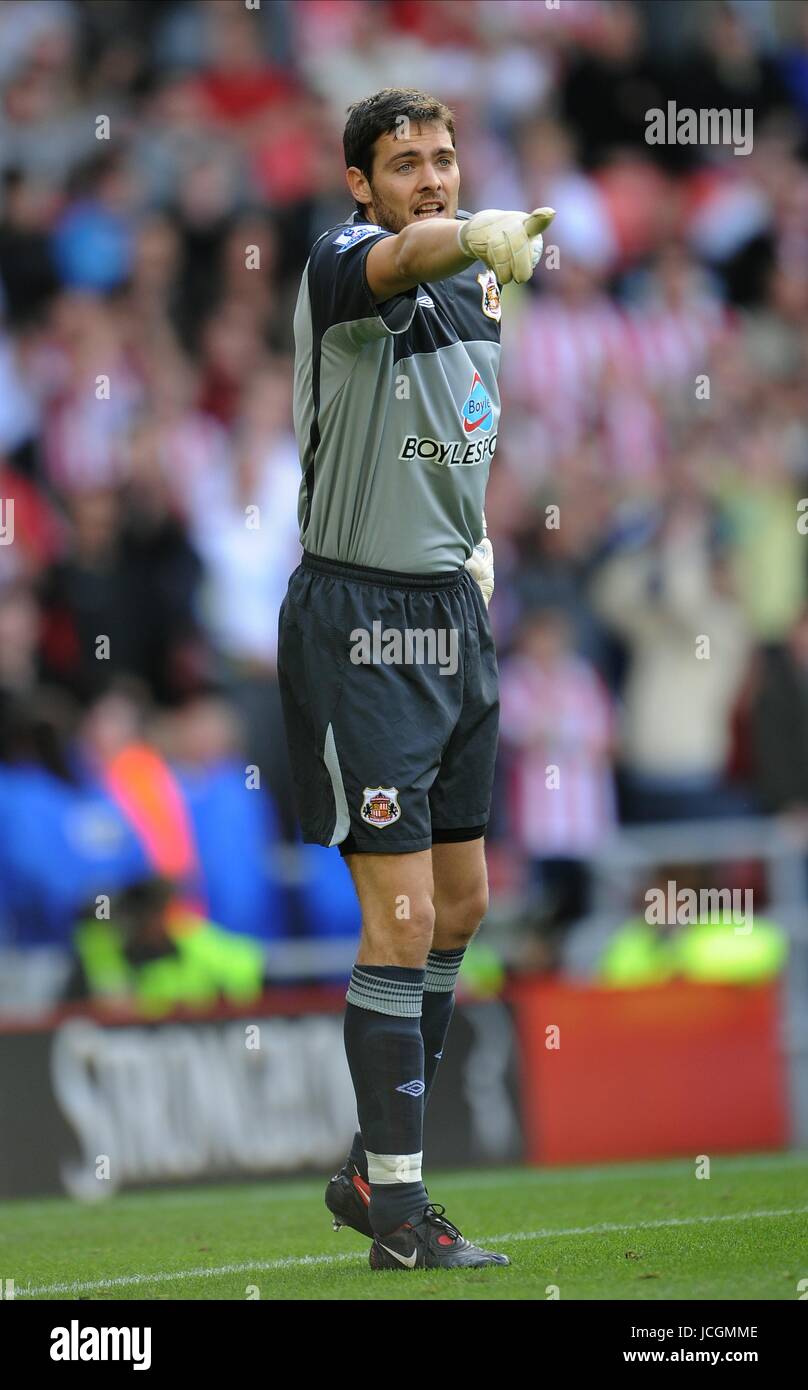 CRAIG GORDON SUNDERLAND FC SUNDERLAND V WOLVES STADIUM OF LIGHT ...