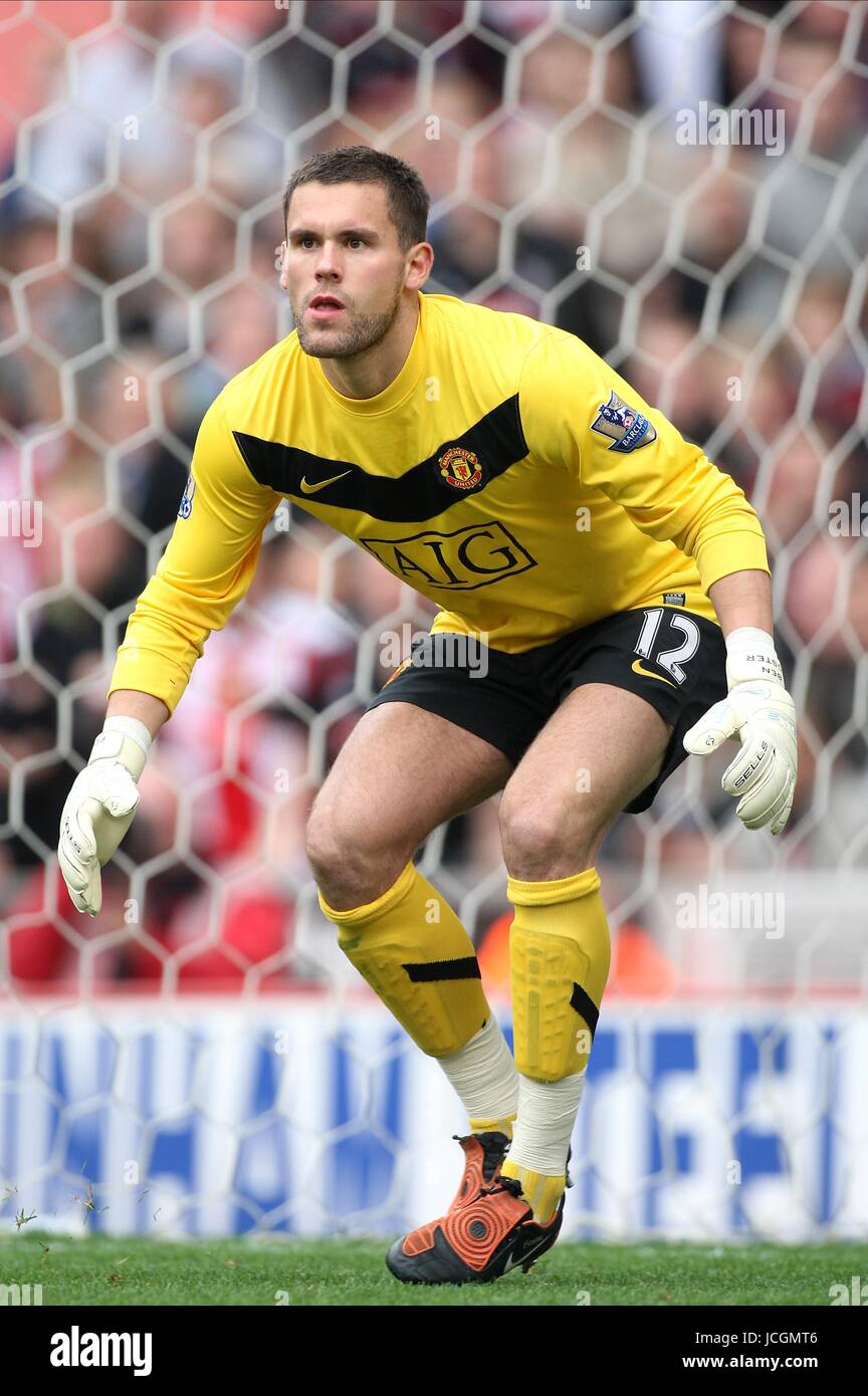 BEN FOSTER MANCHESTER UNITED FC STOKE CITY V MANCHESTER UNITED THE ...