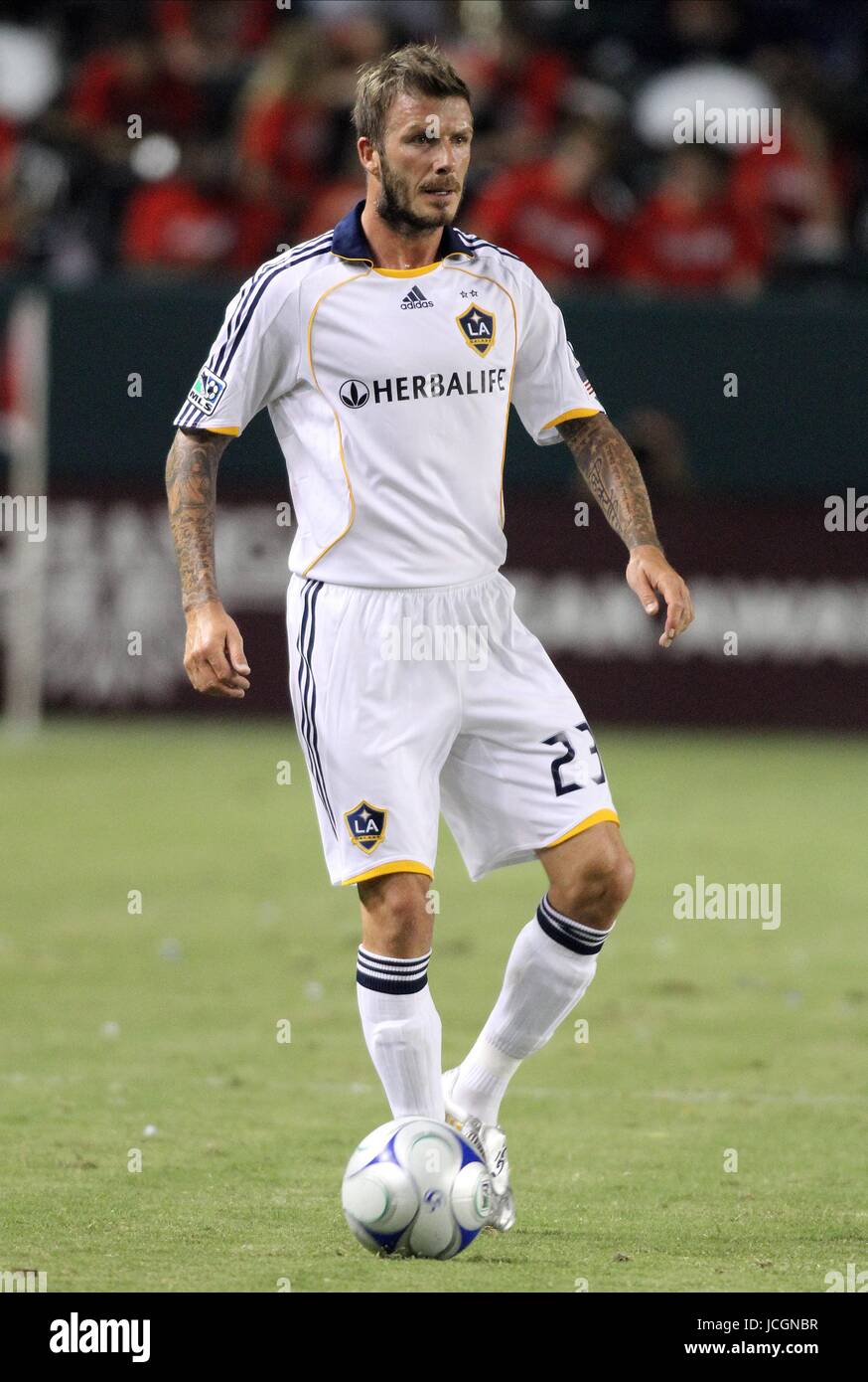 DAVID BECKHAM LOS ANGELES GALAXY LOS ANGELES GALAXY V CHICAGO FIRE, MLS ...