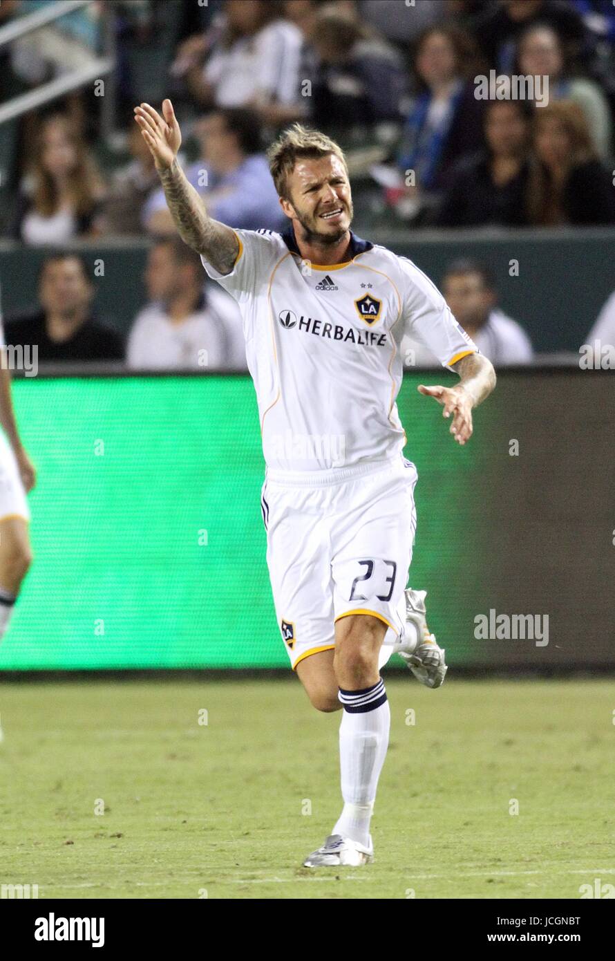 DAVID BECKHAM LOS ANGELES GALAXY LOS ANGELES GALAXY V CHICAGO FIRE, MLS ...