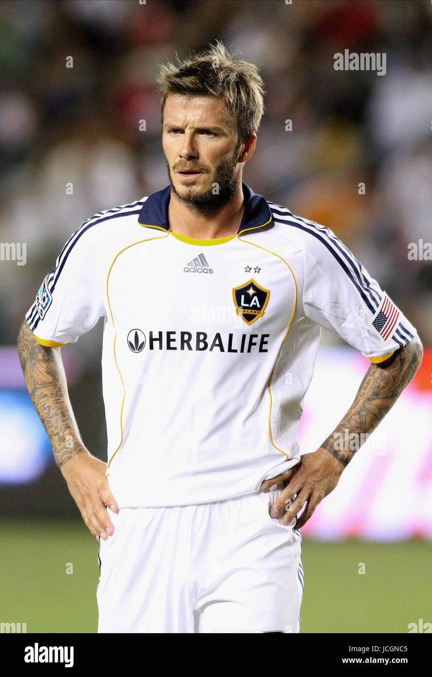 DAVID BECKHAM LOS ANGELES GALAXY LOS ANGELES GALAXY V CHICAGO FIRE, MLS ...