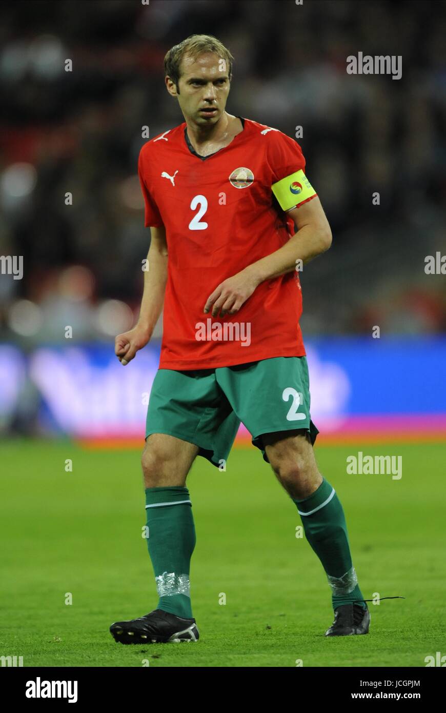 ALEKSANDR KULCHY BELARUS ENGLAND V BELARUS, WORLD CUP QUALIFYING ...