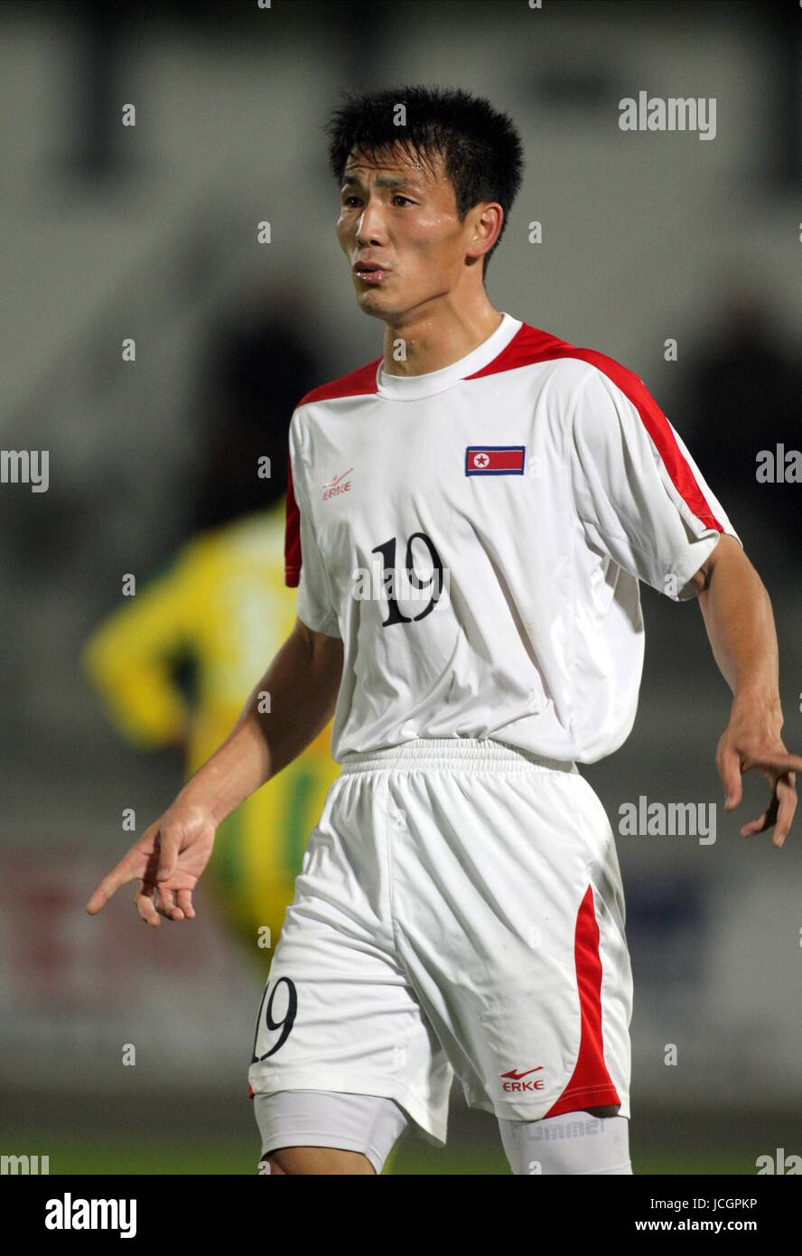 AN CHOL HYOK NORTH KOREA NANTES V NORTH KOREA STADE HENRI-DESGRANGE, LA ...