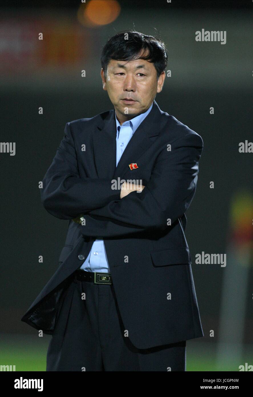 KIM JONG HUN NORTH KOREAN FOOTBALL COACH NANTES V NORTH KOREA STADE ...