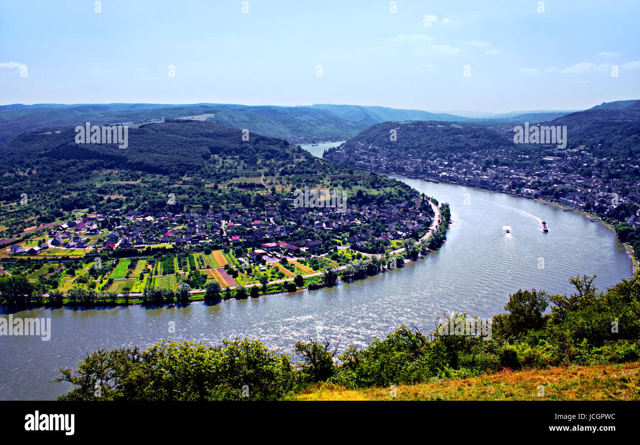 Big rhine loop hi-res stock photography and images - Alamy