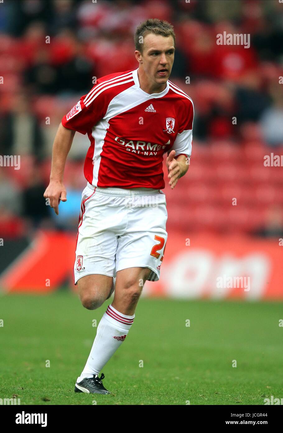 TONY MCMAHON MIDDLESBROUGH FC MIDDLESBROUGH V WATFORD RIVERSIDE STADIUM ...