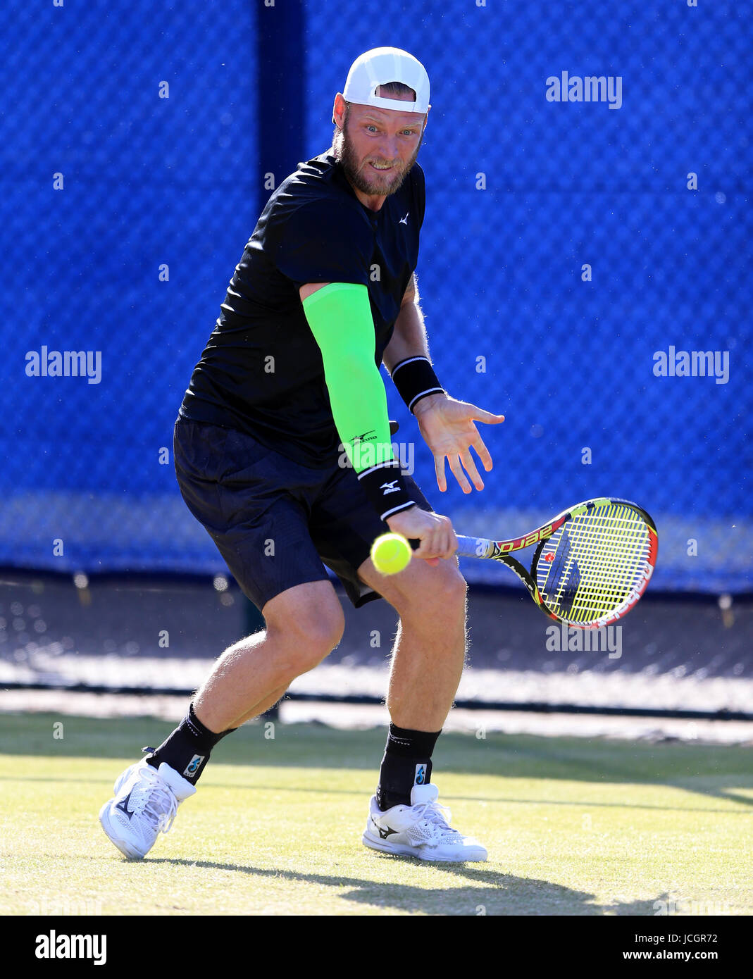 Australia's Sam Groth during day four of the AEGON Open Nottingham at ...