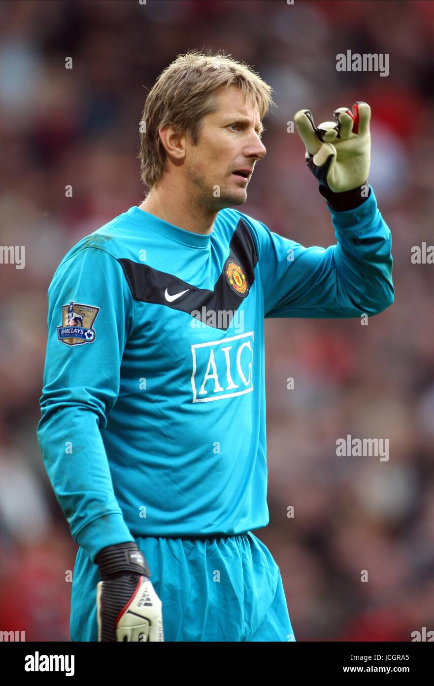 EDWIN VAN DER SAAR MANCHESTER UNITED FC MANCHESTER UNITED V BOLTON ...