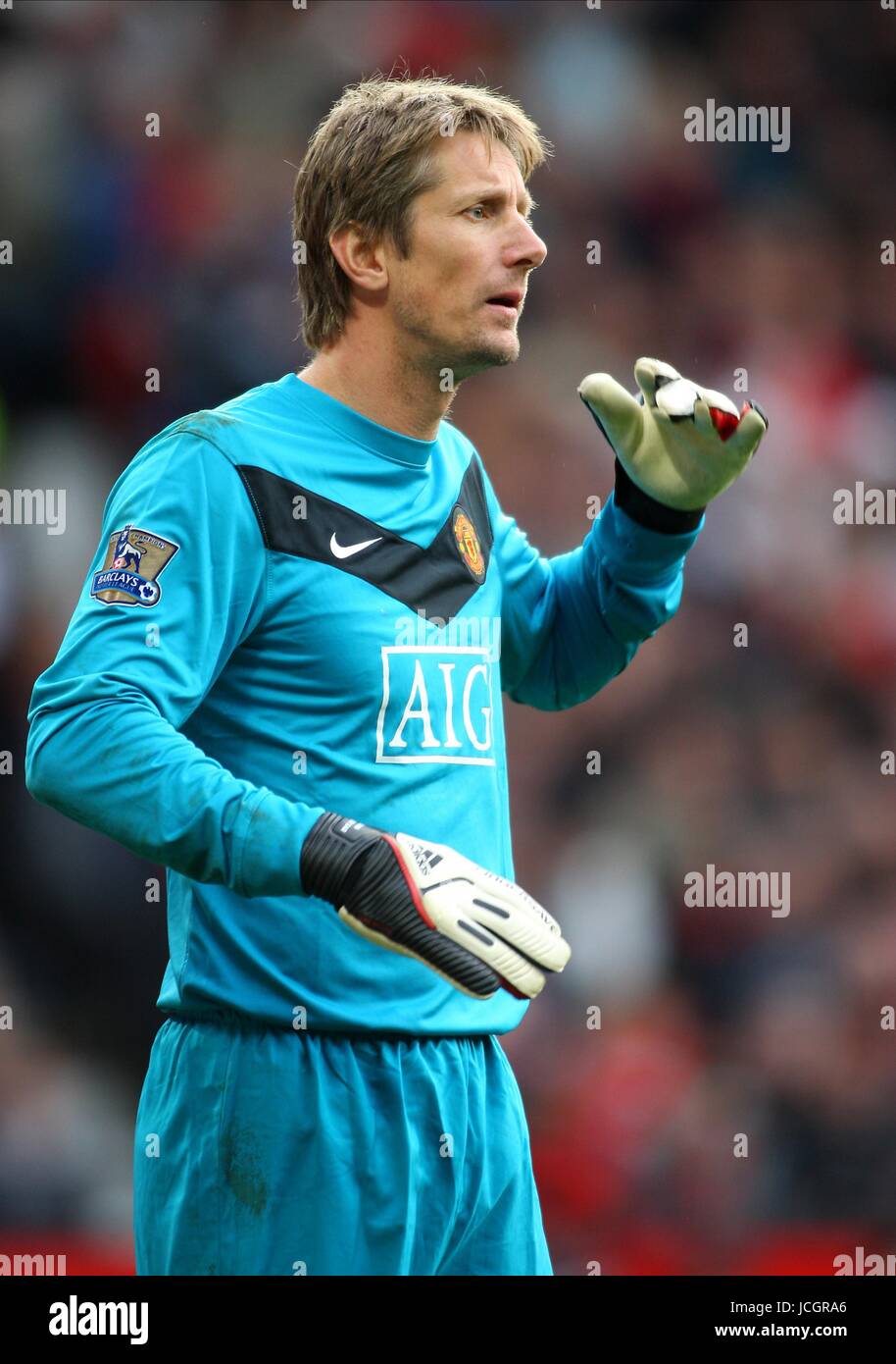 EDWIN VAN DER SAAR MANCHESTER UNITED FC MANCHESTER UNITED V BOLTON ...