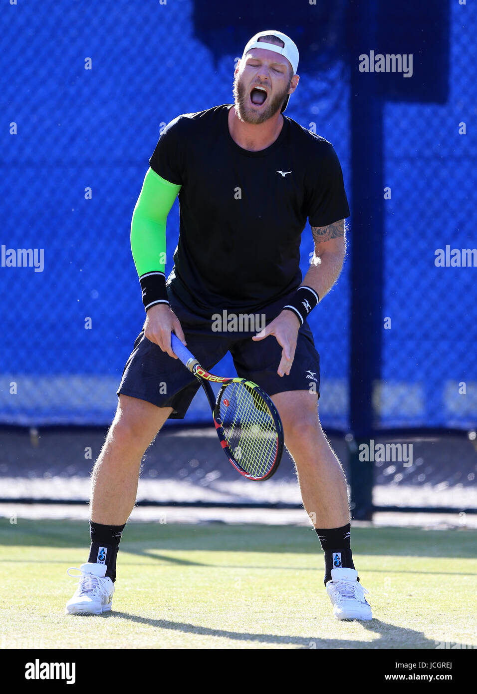 Australia's Sam Groth during day four of the AEGON Open Nottingham at ...
