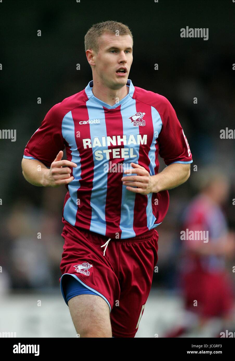 MICHAEL O'CONNOR SCUNTHORPE UNITED FC SCUNTHORPE V SHEFFIELD UNITED ...