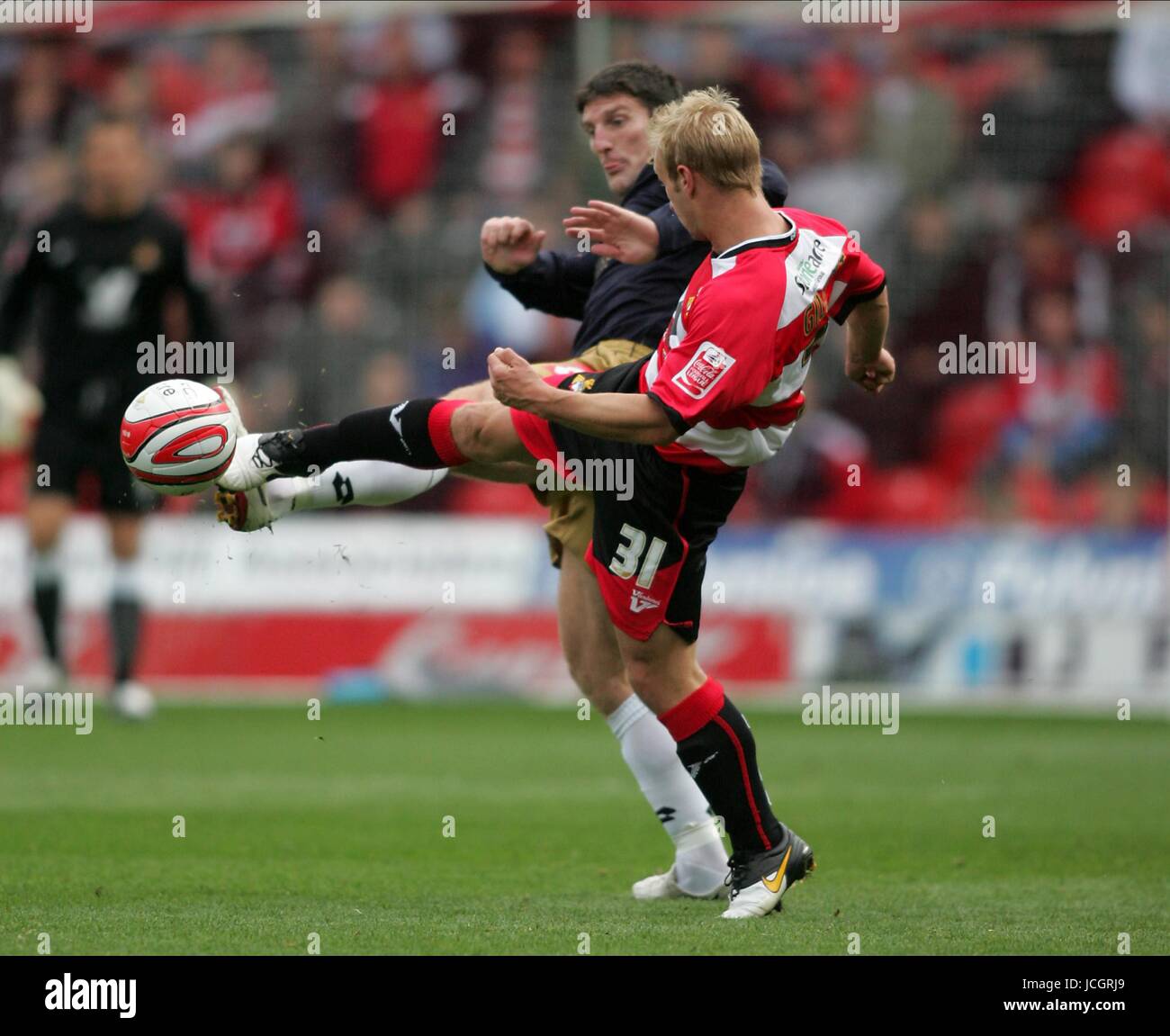 JOHN MACKEN & SIMON GILLETT DONCASTER V BARNSLEY DONCASTER V BARNSLEY ...