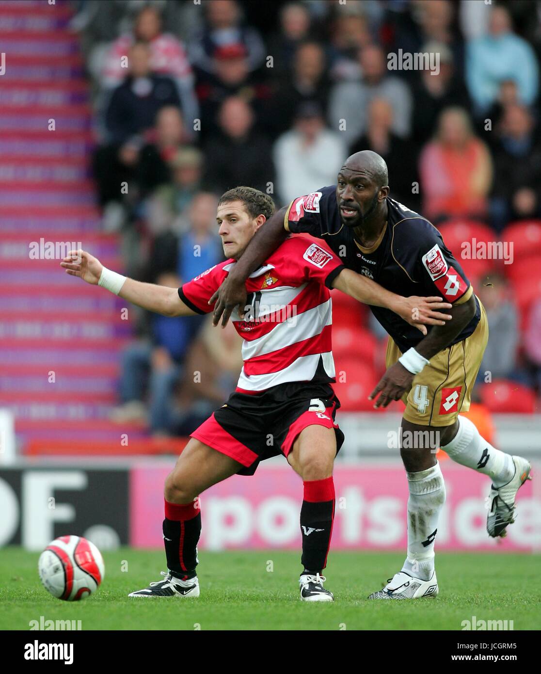 BILLY SHARP & DARREN MOORE DONCASTER V BARNSLEY DONCASTER V BARNSLEY ...