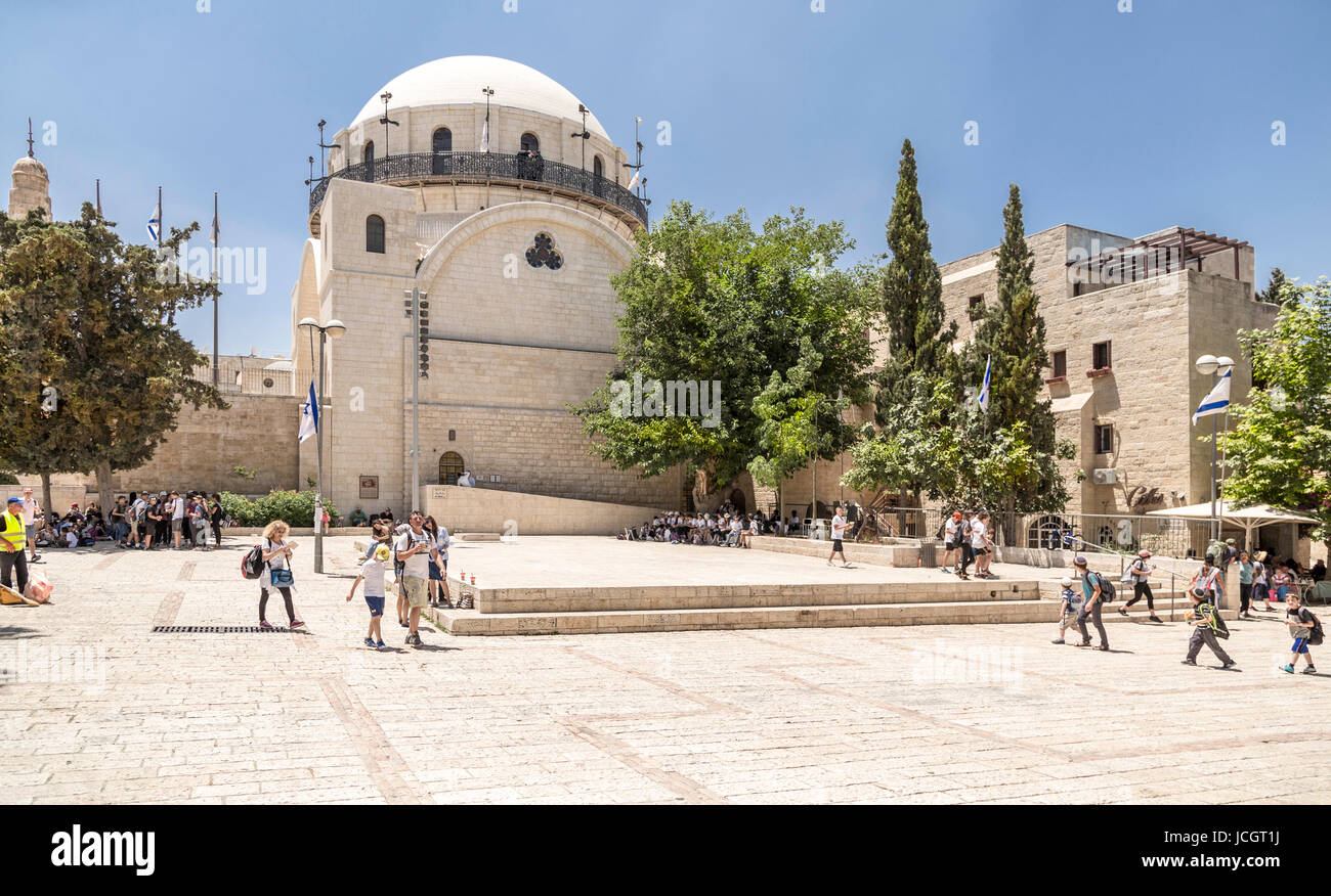 Hurva square jerusalem hi-res stock photography and images - Alamy